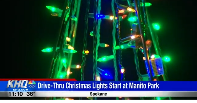 Second year of drive-thru Manito Holiday Lights event underway at ...
