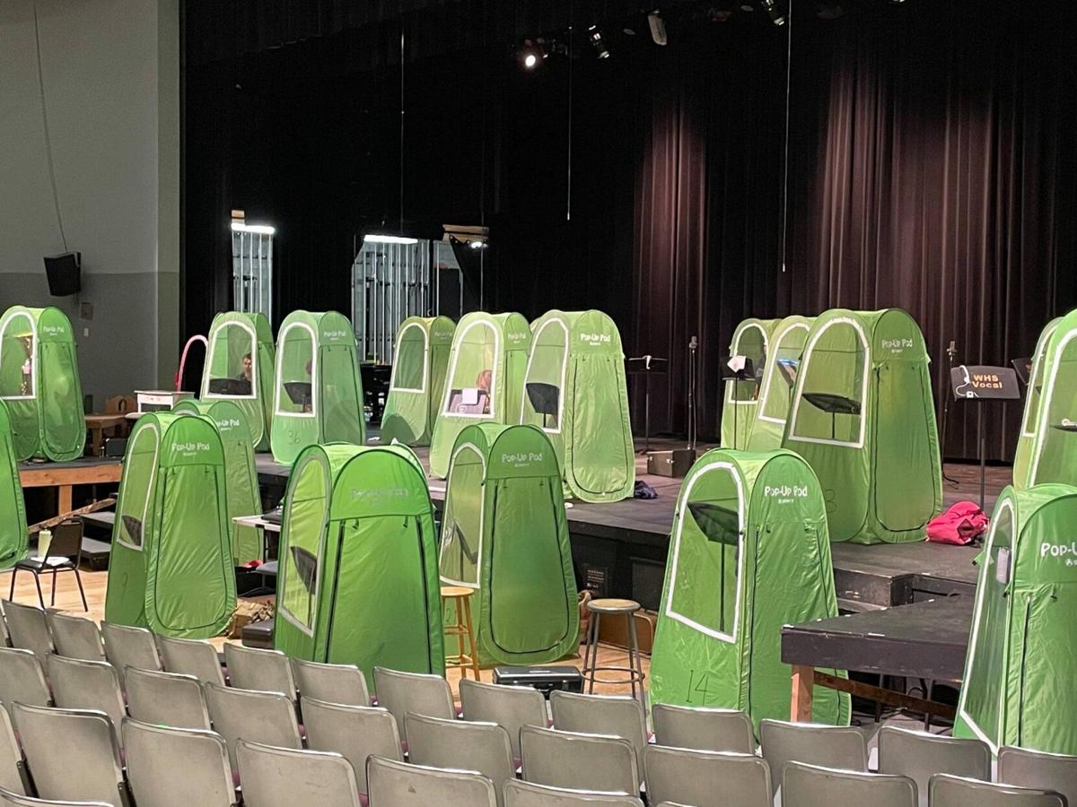 Wenatchee School uses 'band pods' to keep musicians safe from COVID-19 ...