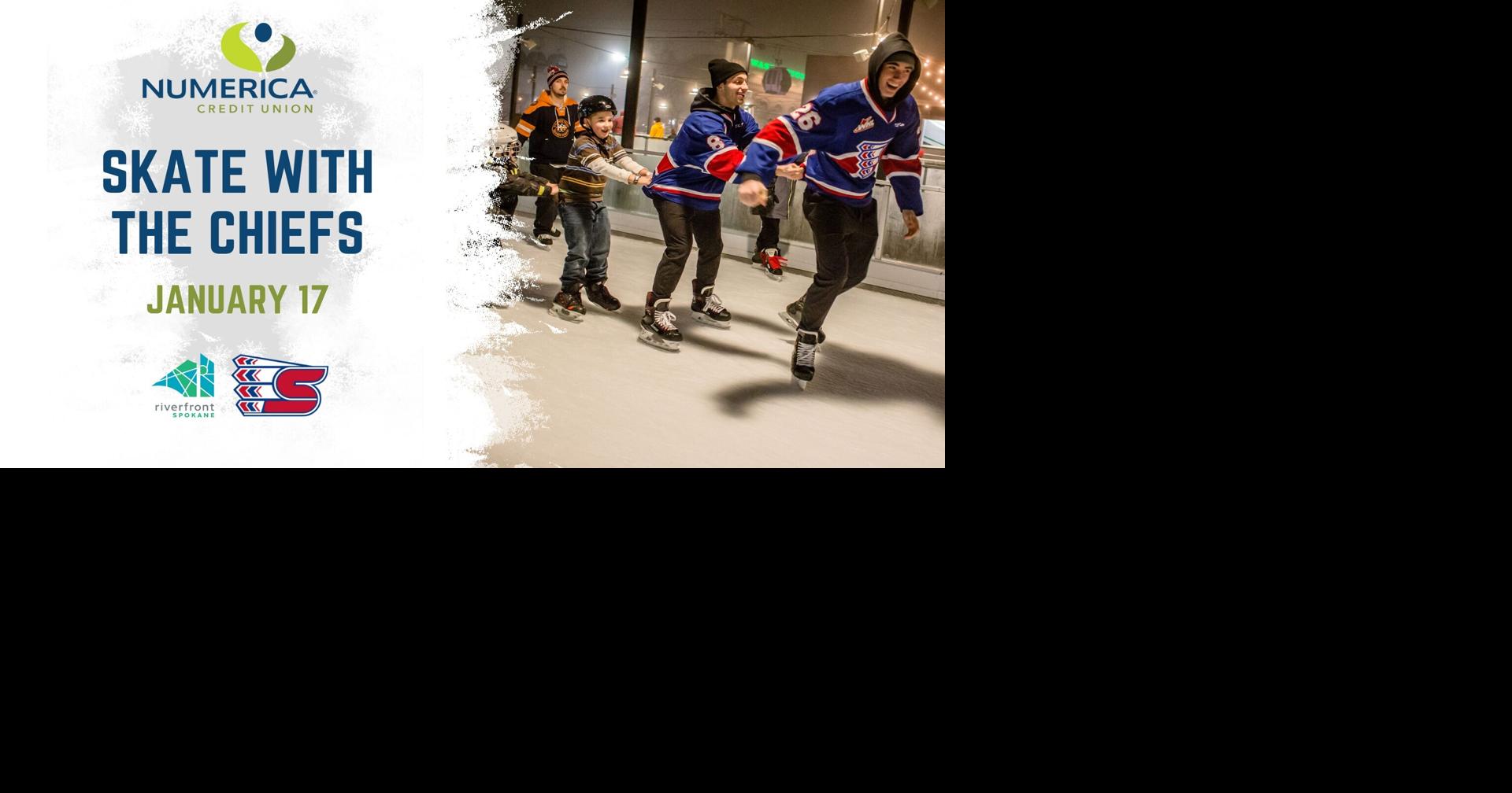 Skate with the Spokane Chiefs at the Numerica Skate Ribbon | Spokane ...