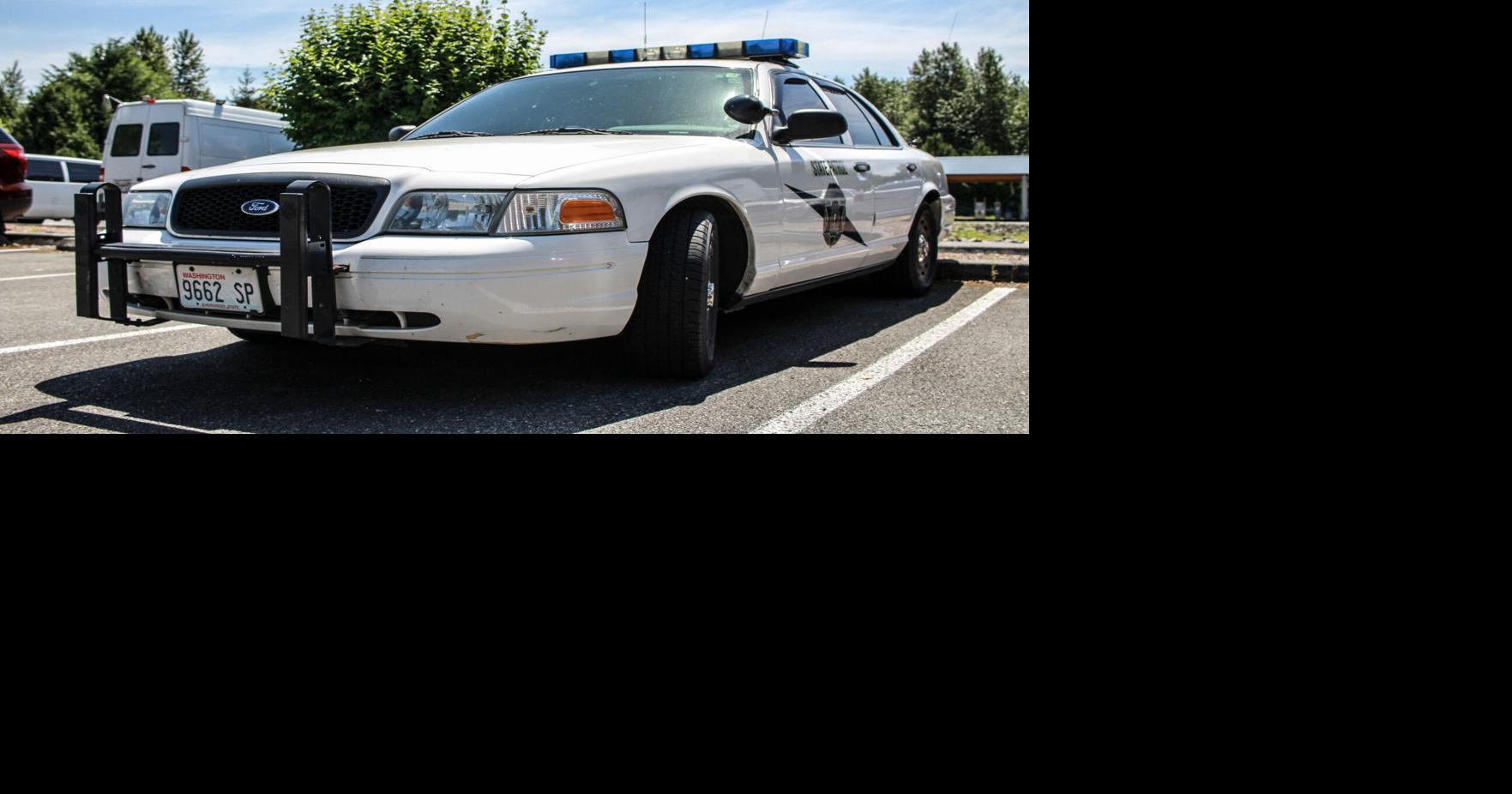 Washington State Patrol car involved in collision | Spokane News | khq.com