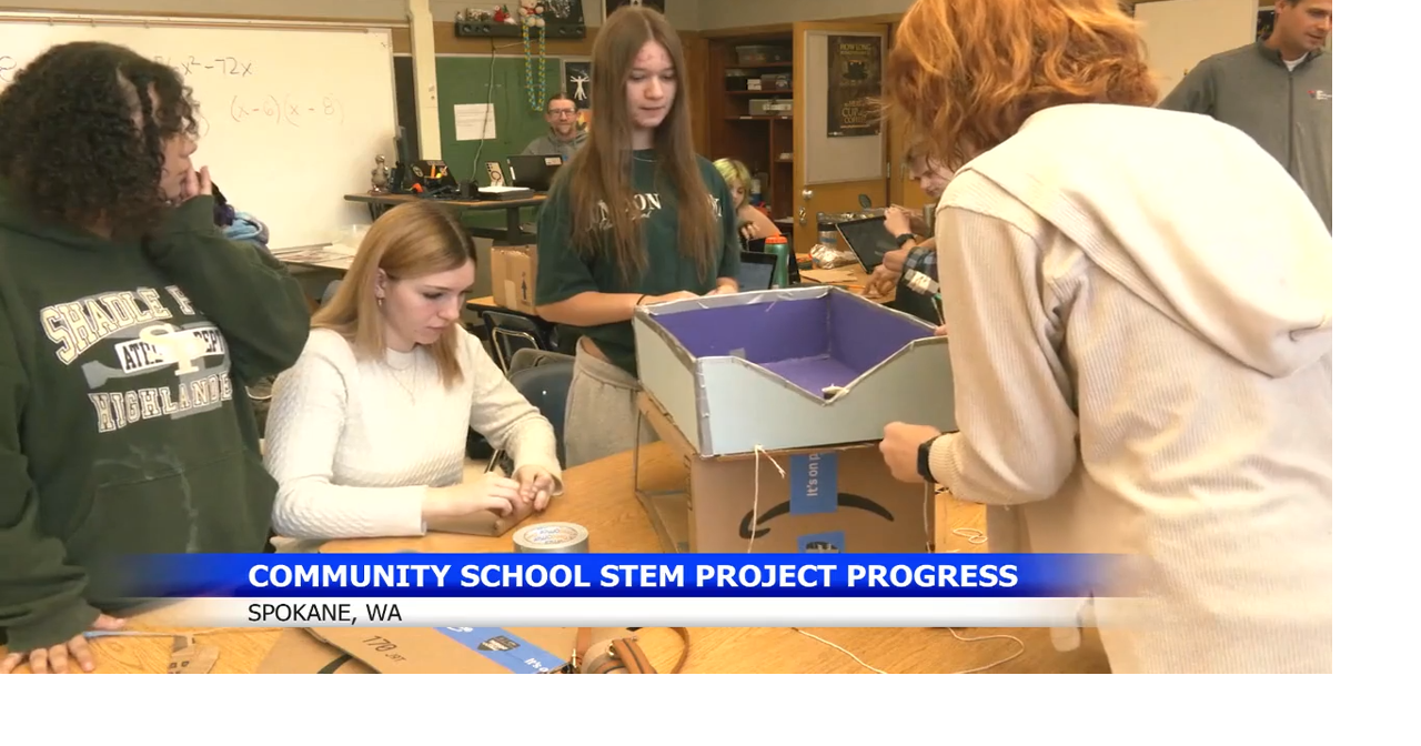 Students at Spokane's Community School build STEM exhibits for Mobius ...