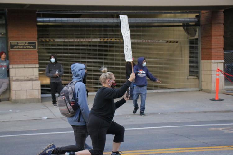 PHOTOS: Police are firing teargas and rubber bullets at protesters in ...