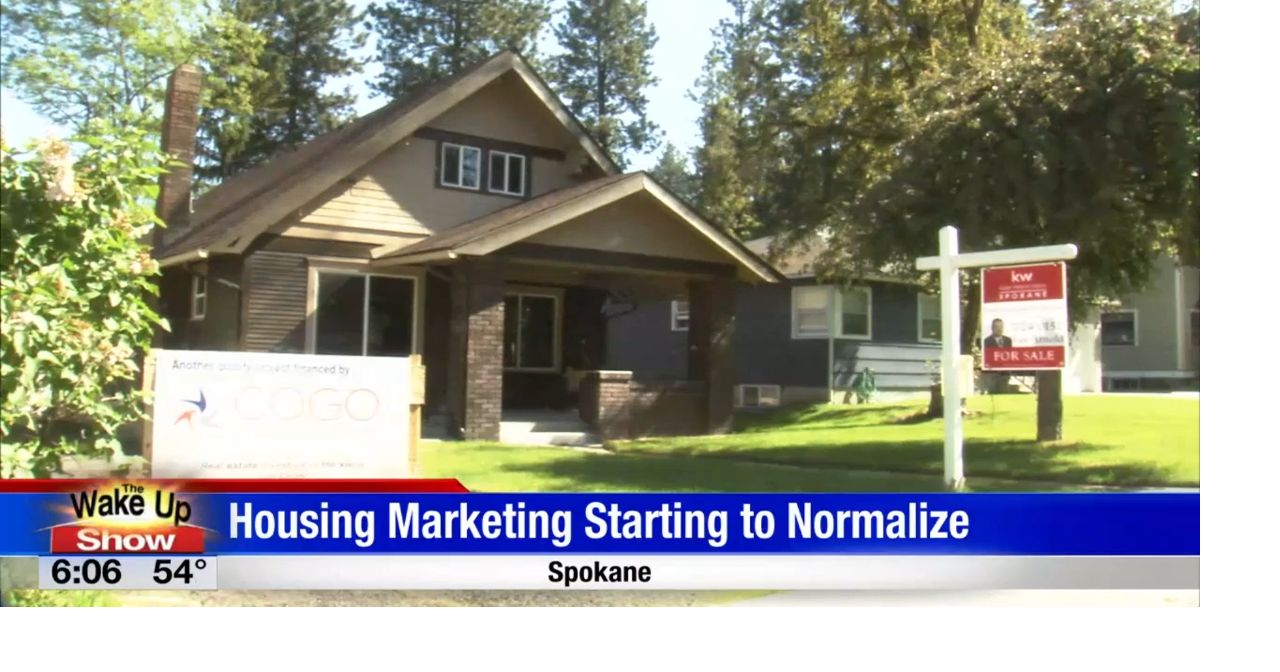 Spokane housing market starting to normalize | Spokane News | khq.com