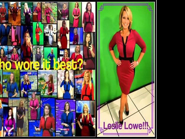 Hot Clicks: Leslie Lowe gets the coveted "meteorologist dress" | News ...