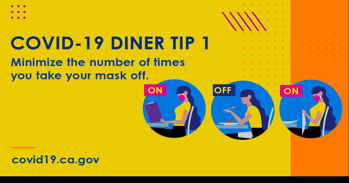 California Gov. Gavin Newsom encourages wearing masks between bites ...