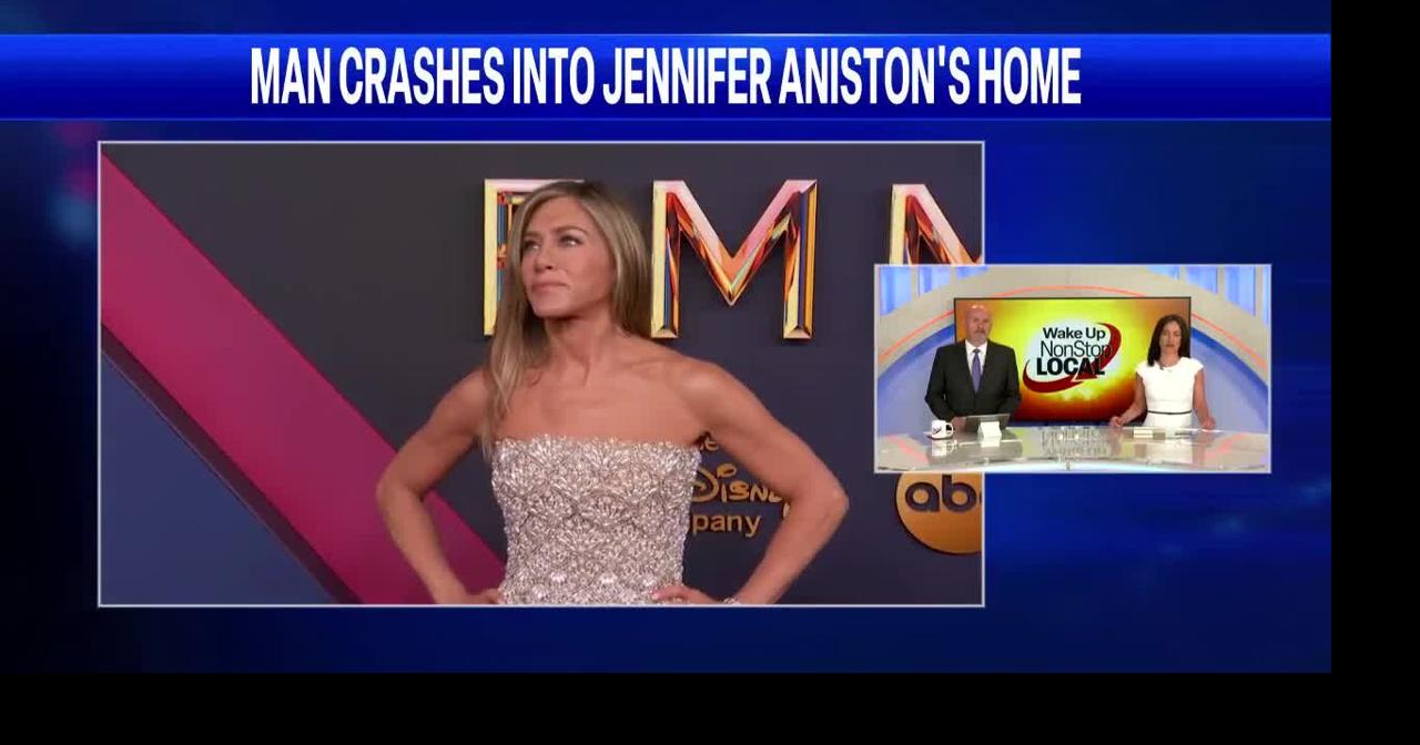 Man crashes into Jennifer Aniston's home | Non-stop | khq.com