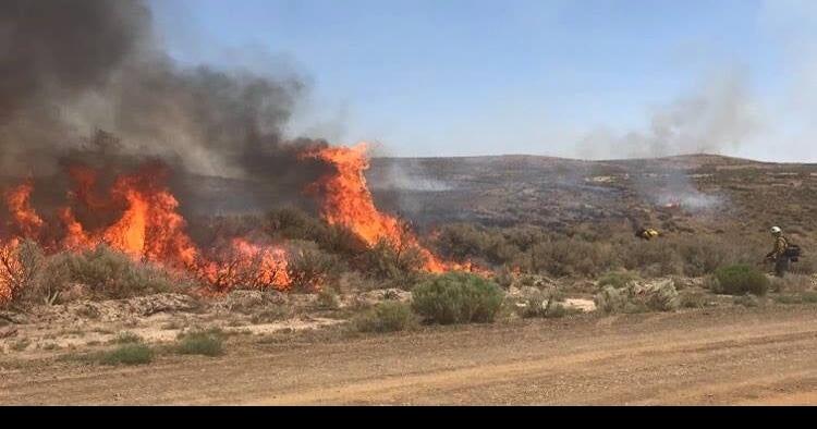 All evacuations lifted for Burbank Fire near Yakima | Washington ...