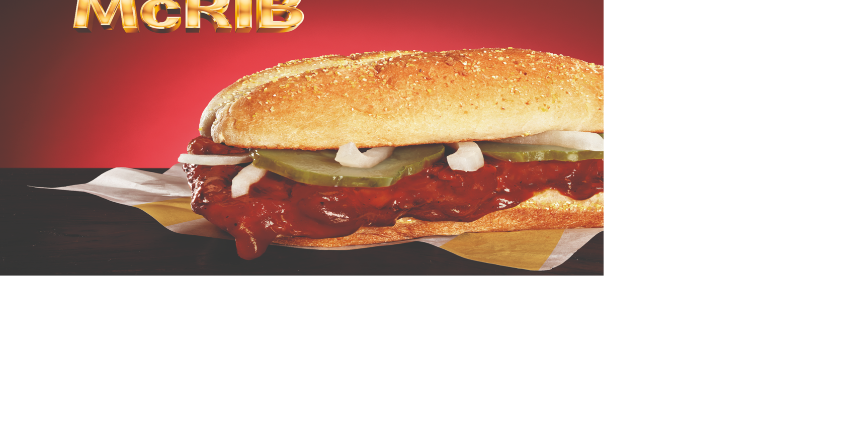McRib Farewell Tour: McDonald's famed pork sandwich returns for one ...