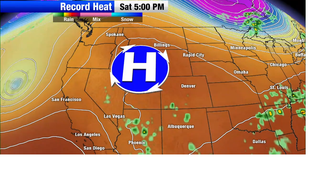 Record high temperatures hit the region | Weather | khq.com