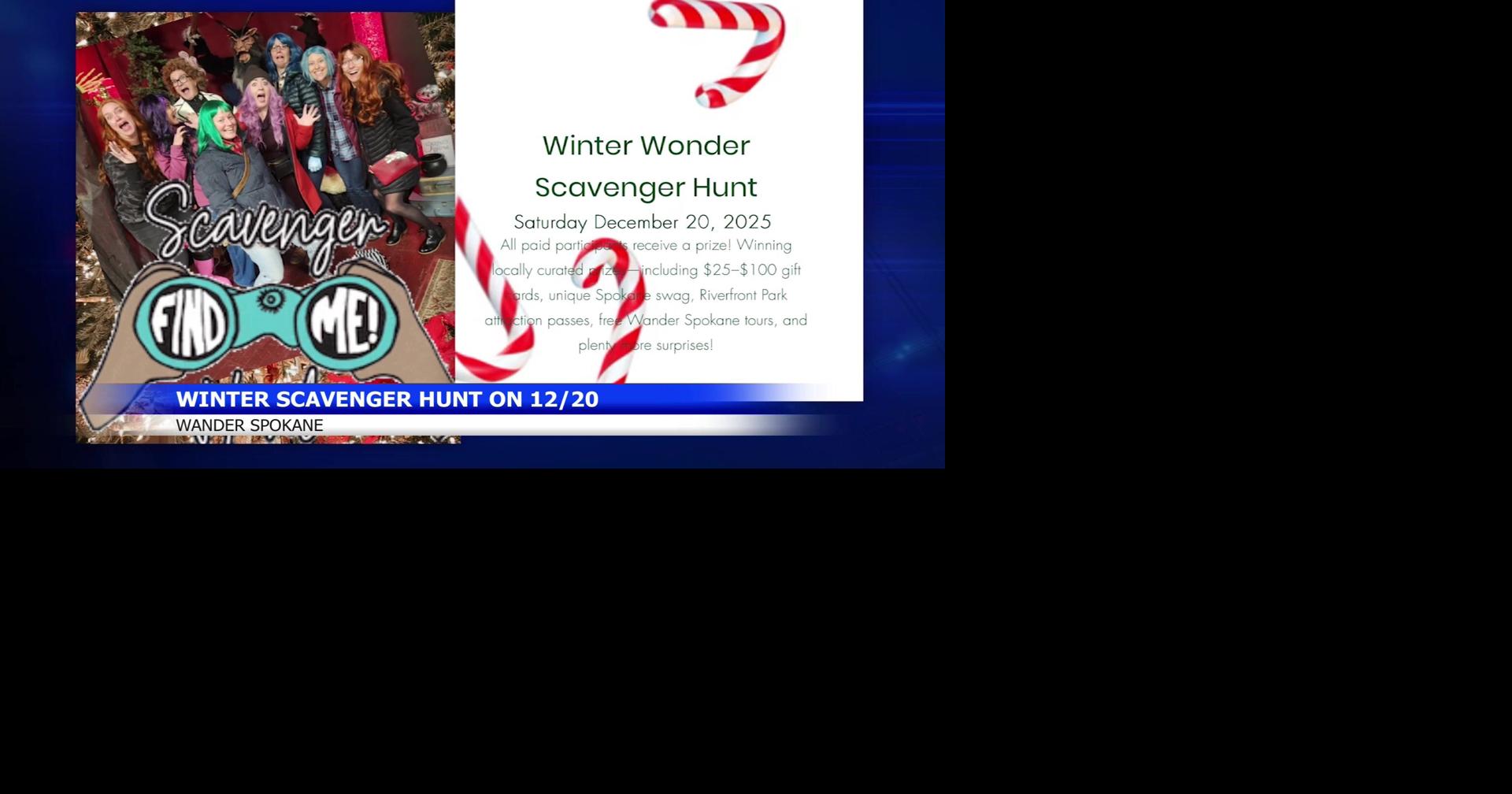 Wander Spokane hosts winter scavenger hunt | Spokane News | khq.com