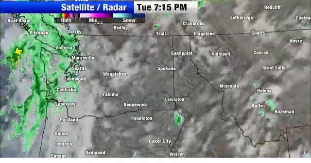 Rain showers and temperature drop expected this week around the Inland ...