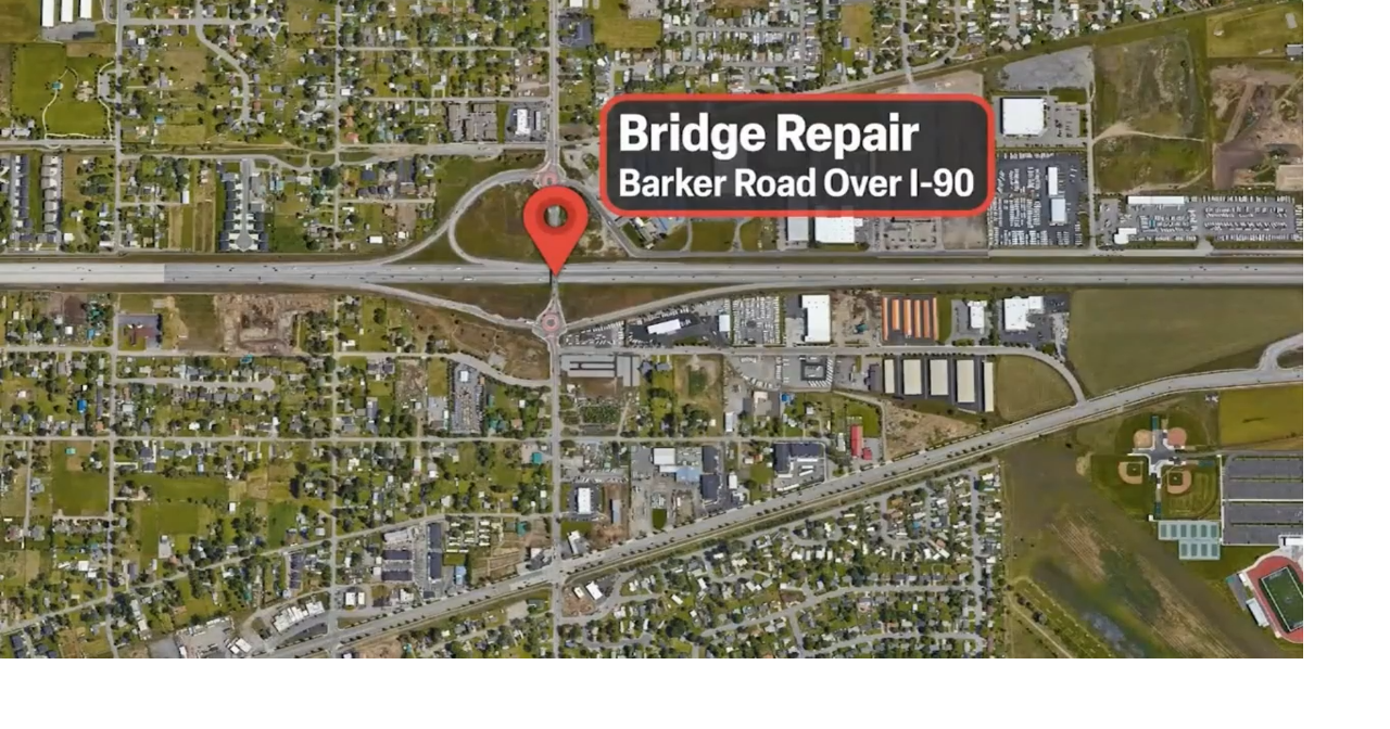 Barker Road Bridge set to close across I-90 in Spokane Valley | Spokane ...