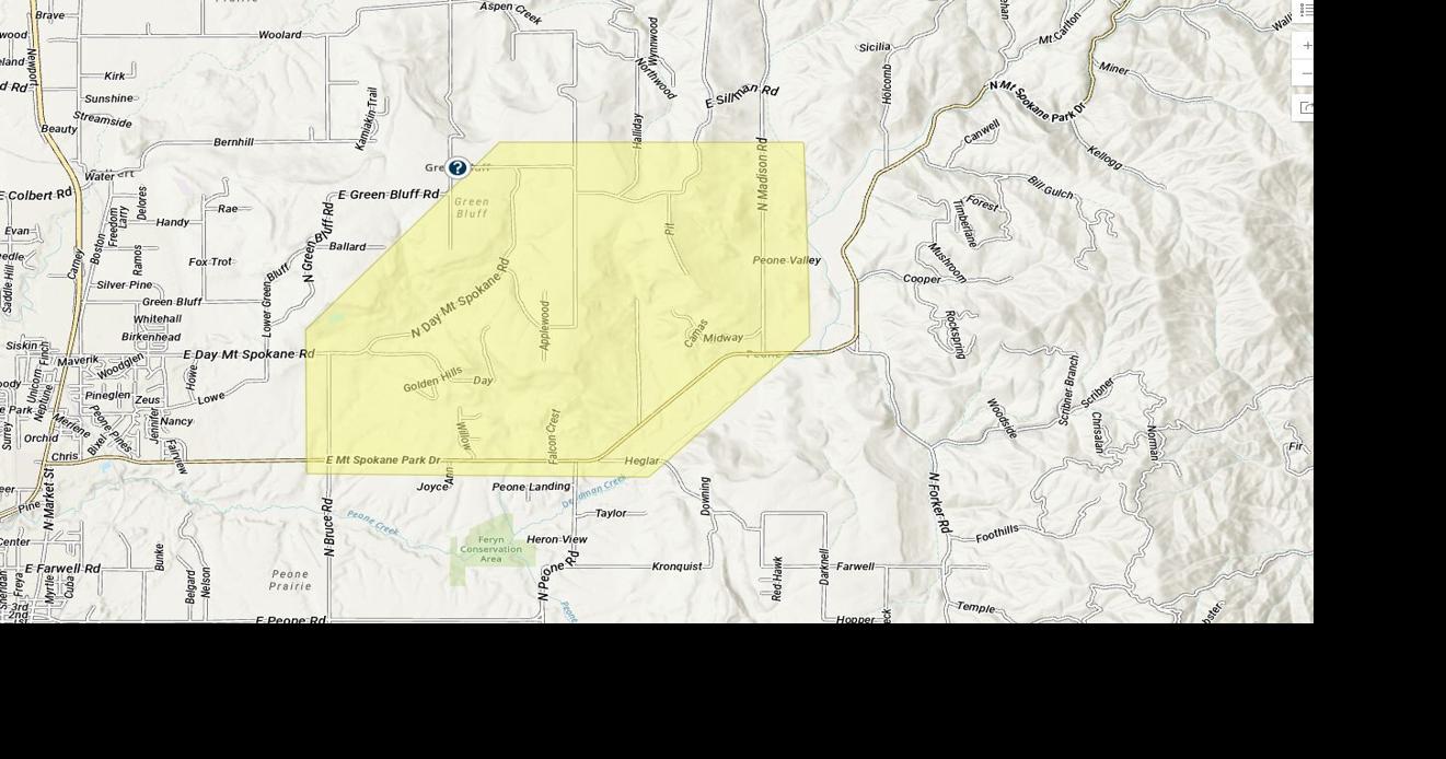 Level 2 Evacuation Notice Issued Near Mt Spokane For Sr 206 Fire