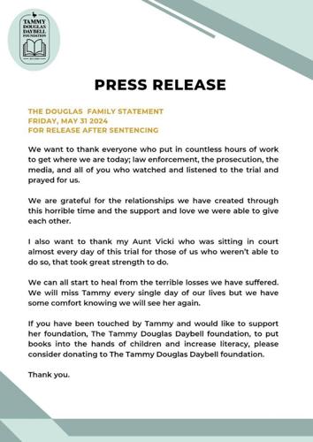 Tammy Daybell's family issues statement following Chad Daybell's ...