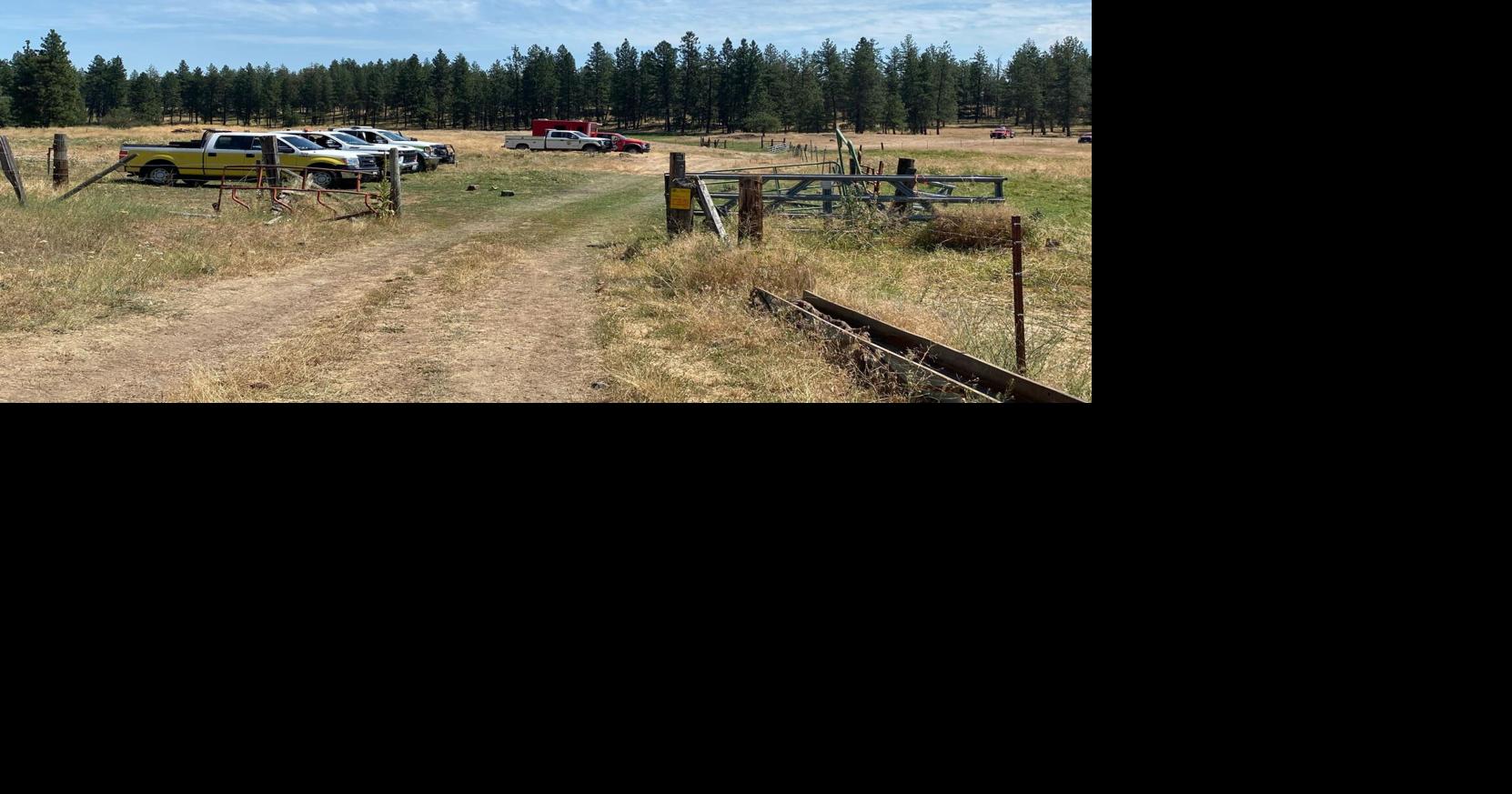 Crews respond to 4 acre brush fire off Cheney Plaza and Luke Road ...