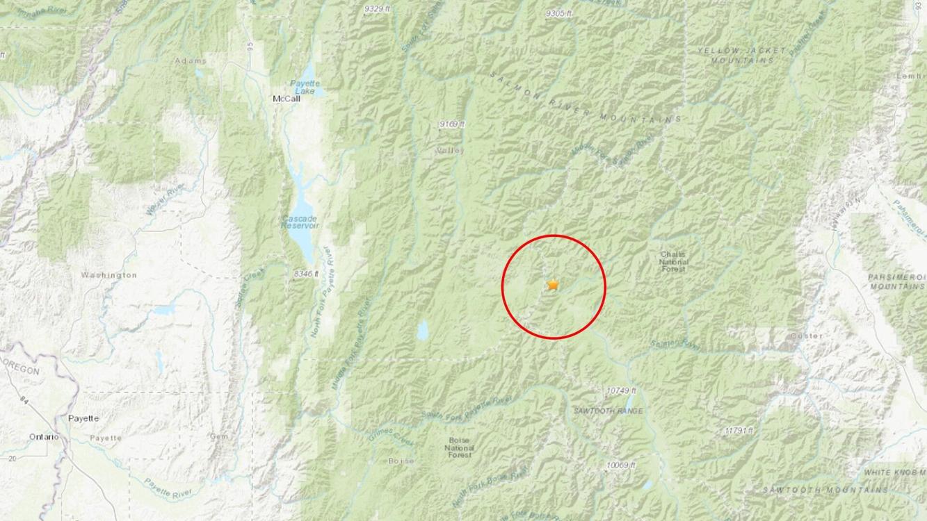 2.5 magnitude earthquake shakes up Idaho amid a series of smaller ...