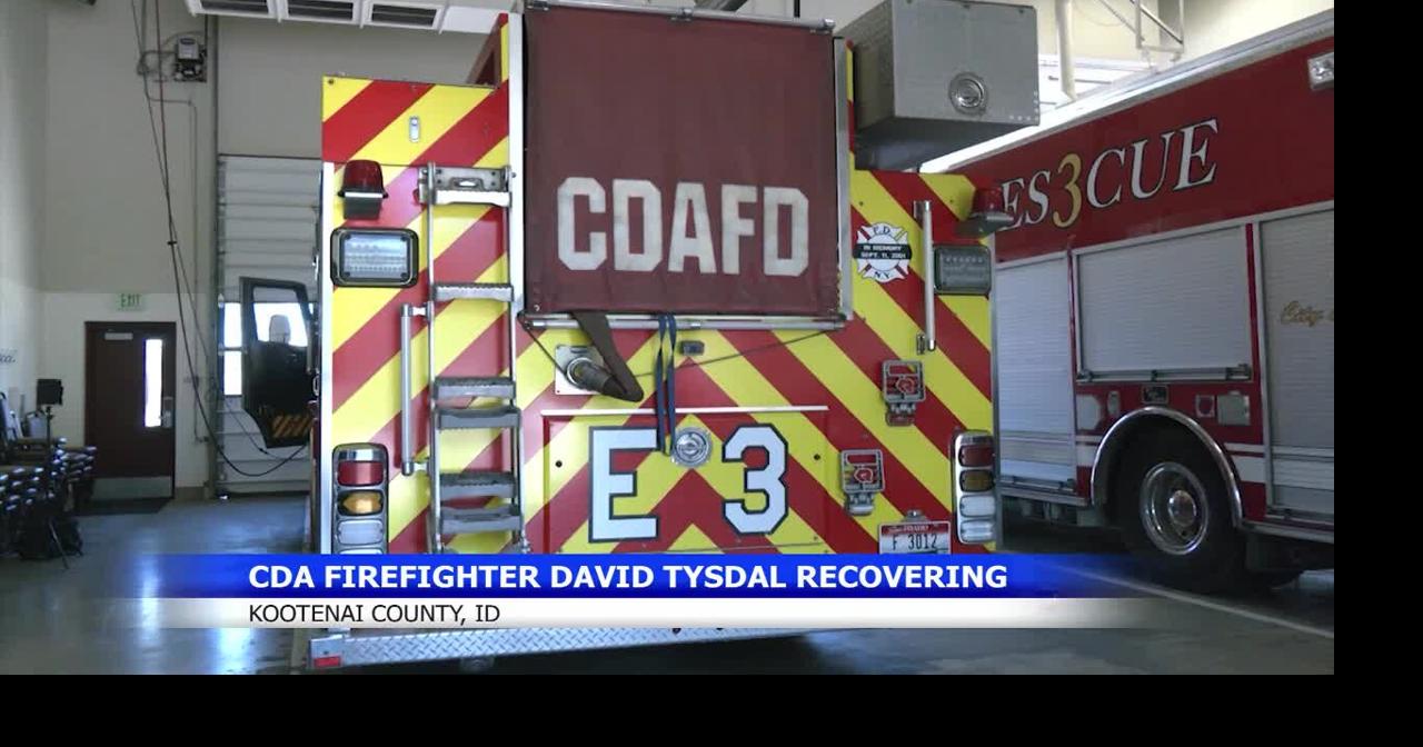 Firefighter David Tysdal recovering after ambush in Coeur d'Alene | Non ...