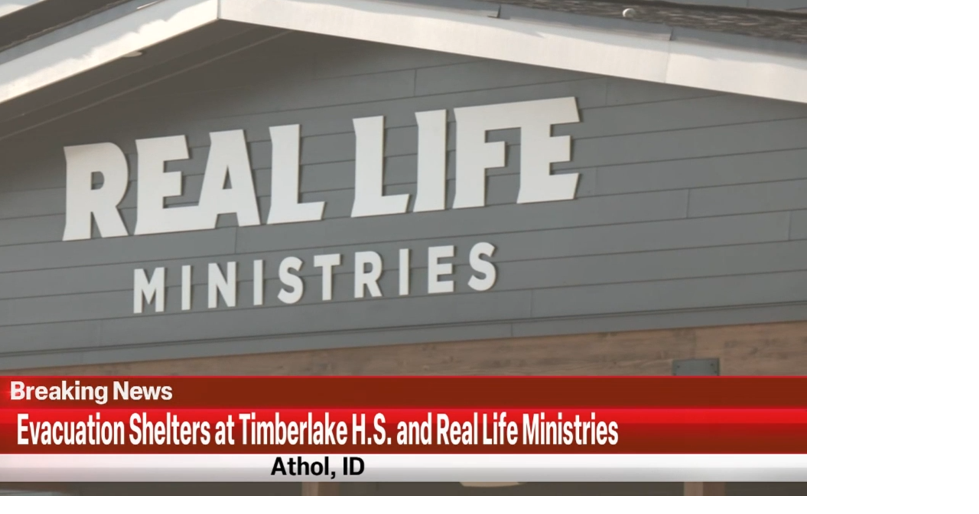 Evacuation shelters in Athol following Sarah Loop Fire | Washington ...