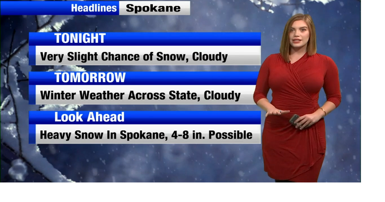 Snow is on its way to eastern Washington! | Spokane News | khq.com
