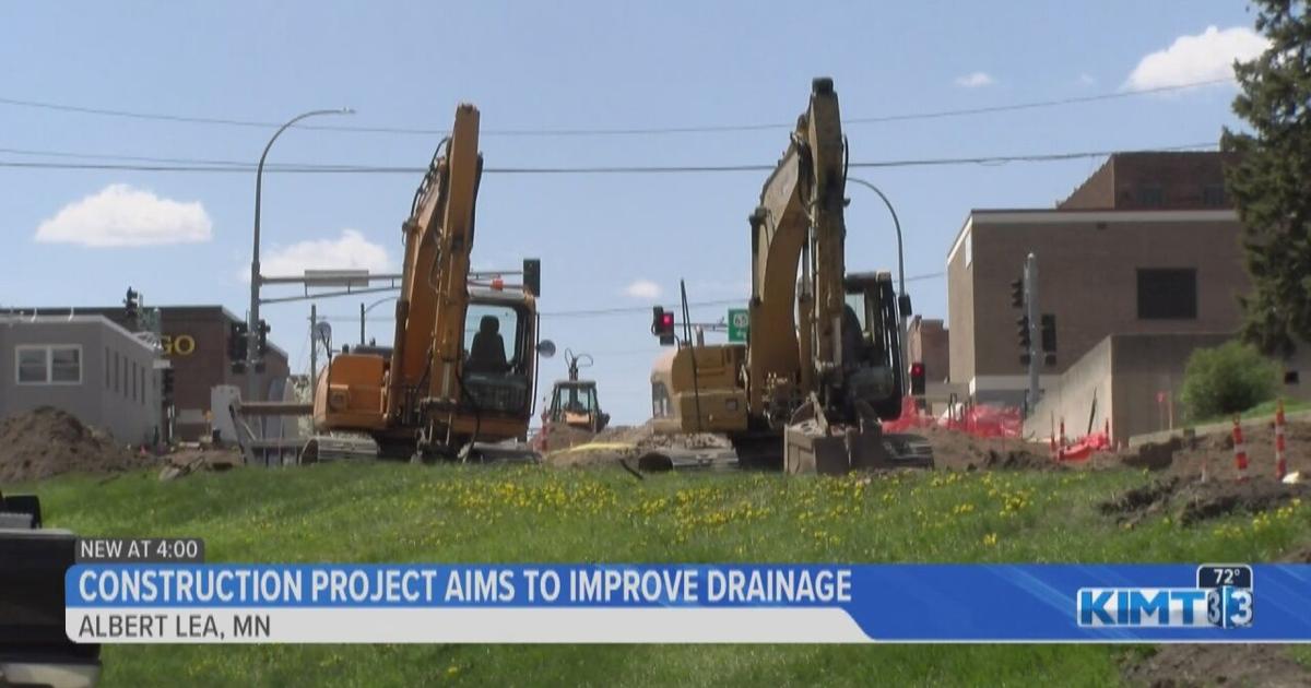 U S 65 Construction Project Underway In Albert Lea Freeborn Mower