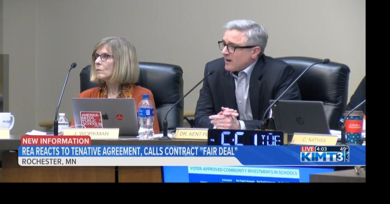 RPS, REA reach tentative agreement for teachers contract | News | kimt.com