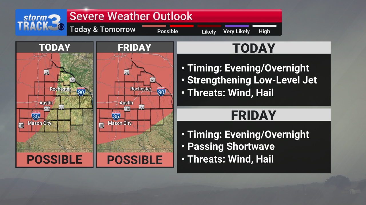 StormTrack 3: Heat/humidity on the rise, low-end severe threats | News ...