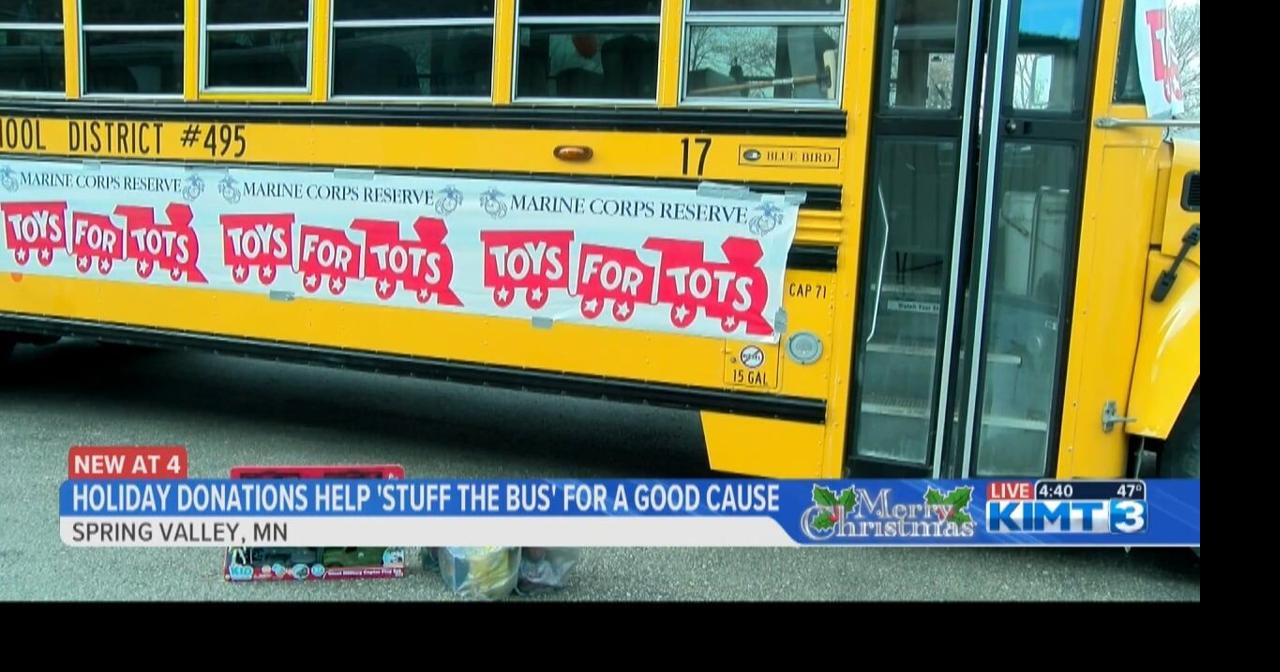 Holiday donations help 'Fill the Bus' for a good cause | Video | kimt.com