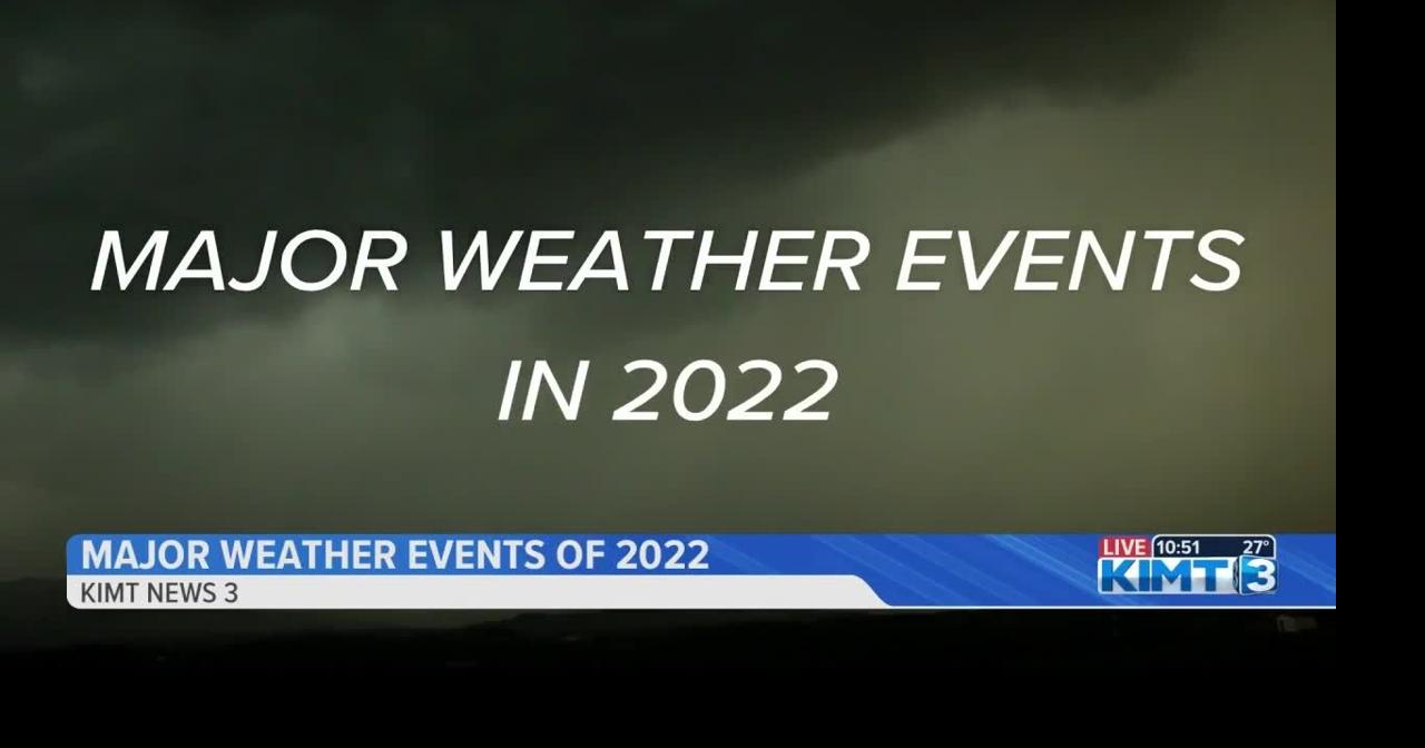 Looking back at some of the major local weather events of 2022 | News ...