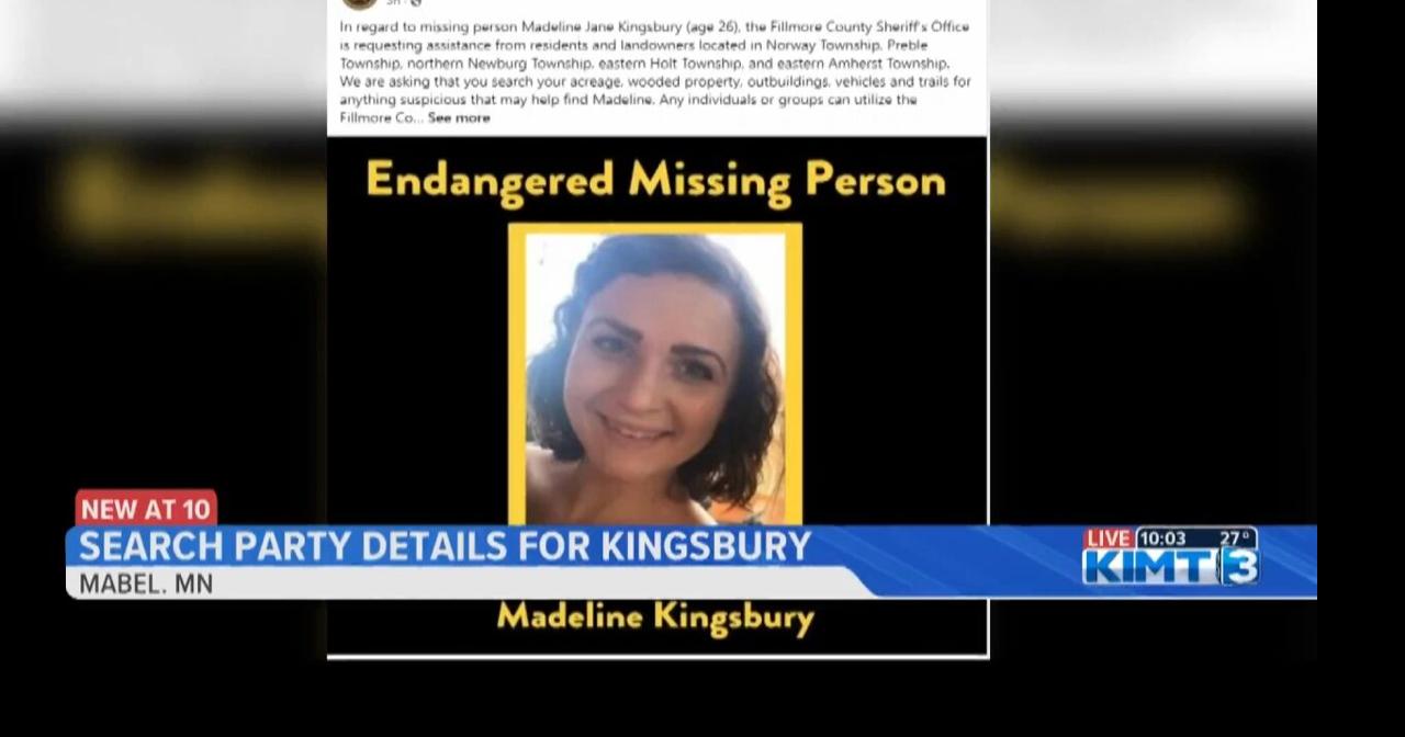 Search parties assemble to find Madeline Kingsbury: 'We need hundreds ...