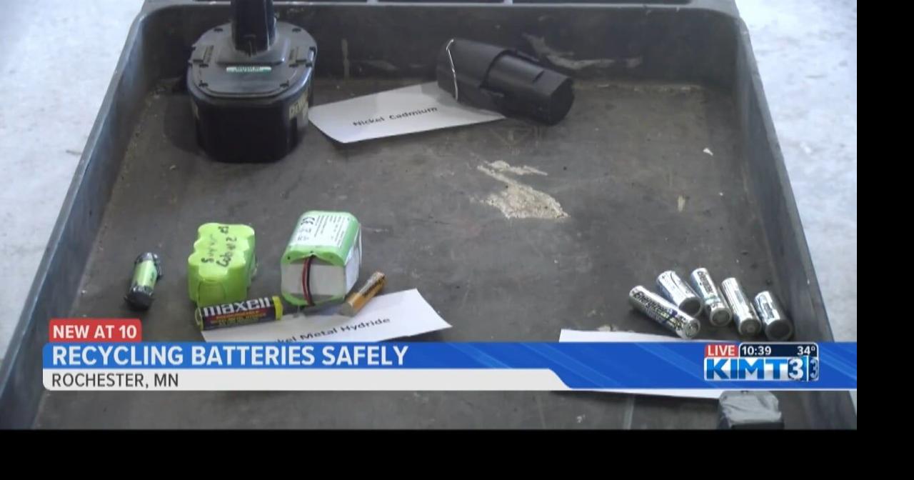 Safely disposing batteries | Video | kimt.com