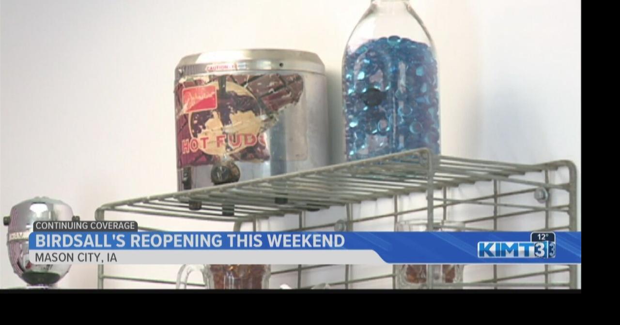 Iconic North Iowa ice cream shop Birdsall's reopening this weekend ...