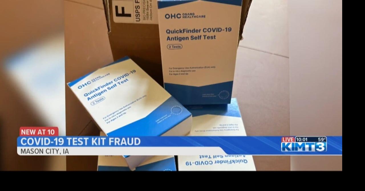 Mason City woman warning others about COVID-19 test kit fraud | News ...