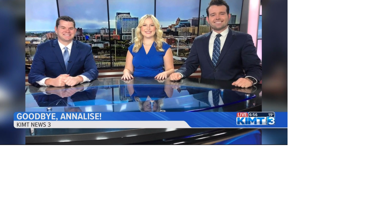 Daybreak Anchor Annalise Johnson leaving KIMT after nearly seven years | News | kimt.com