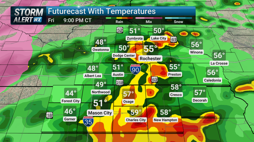 Storm Alert Wx 3: Morning rain/rumbles, evening severe threat Friday ...