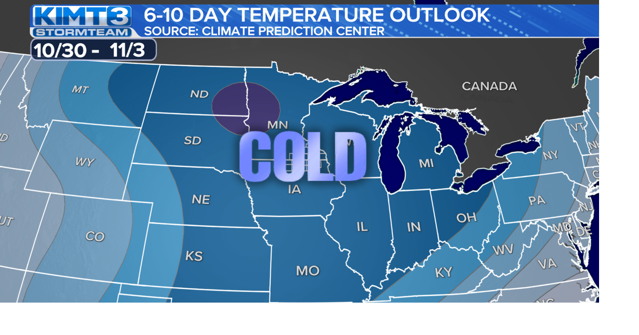MUCH colder weather is ahead for the weekend | News | kimt.com