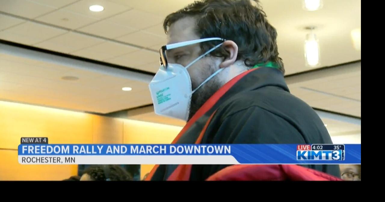 Freedom Rally and March held in Downtown Rochester | News | kimt.com