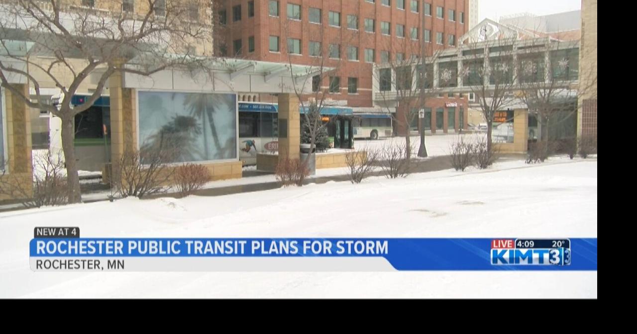 Rochester Public Transit adapting its services through storm | Local ...
