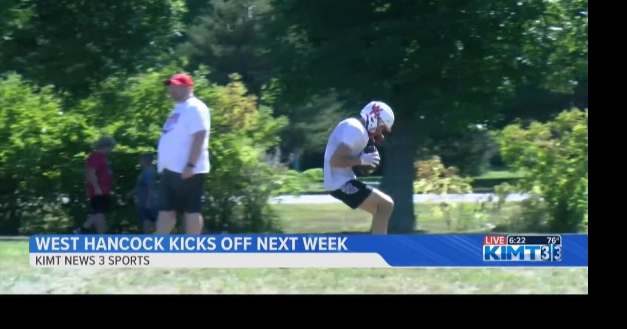 The West Hancock Eagles football team prepares for the season opener ...