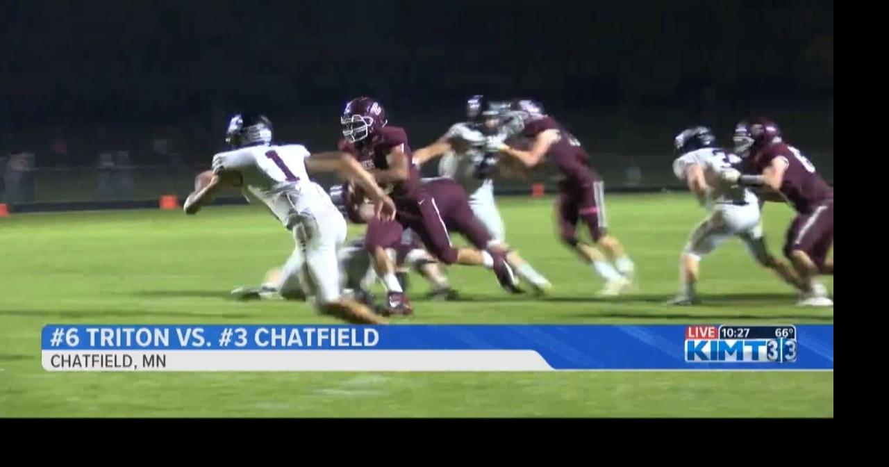 The #3 Chatfield Gophers football team hosted a tough #6 Triton Cobras ...