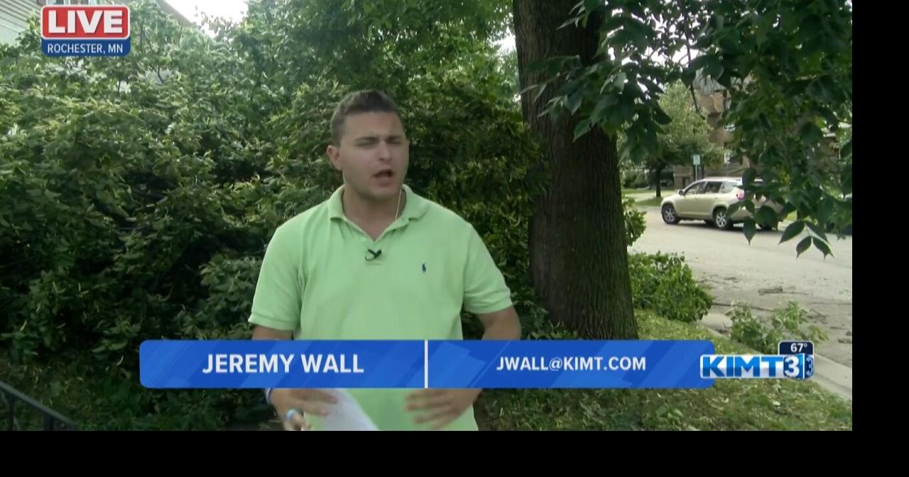 Jeremy Rochester storm damage coverage | Video | kimt.com