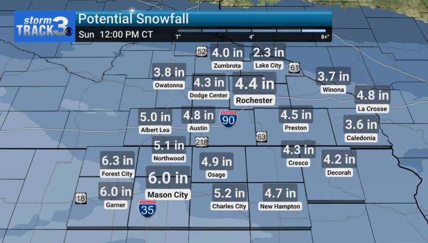 Another weekend storm takes aim at the Midwest | News | kimt.com