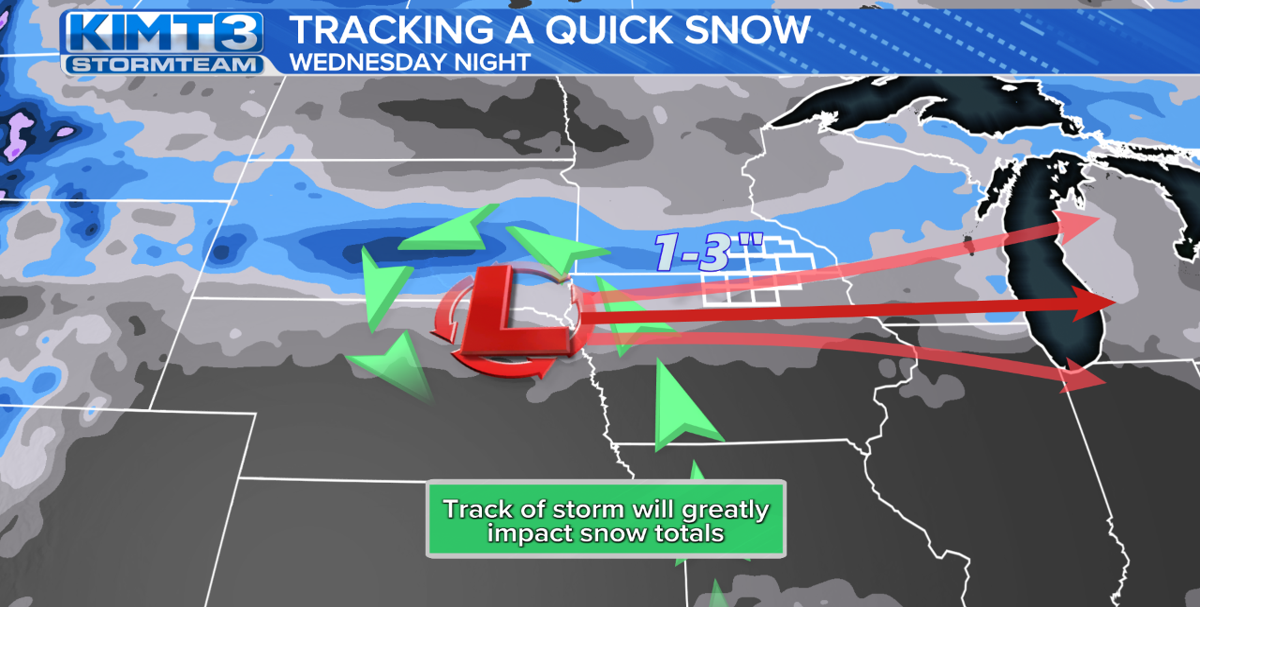 StormTeam 3: Keeping an eye on snow chances Wednesday night | News ...