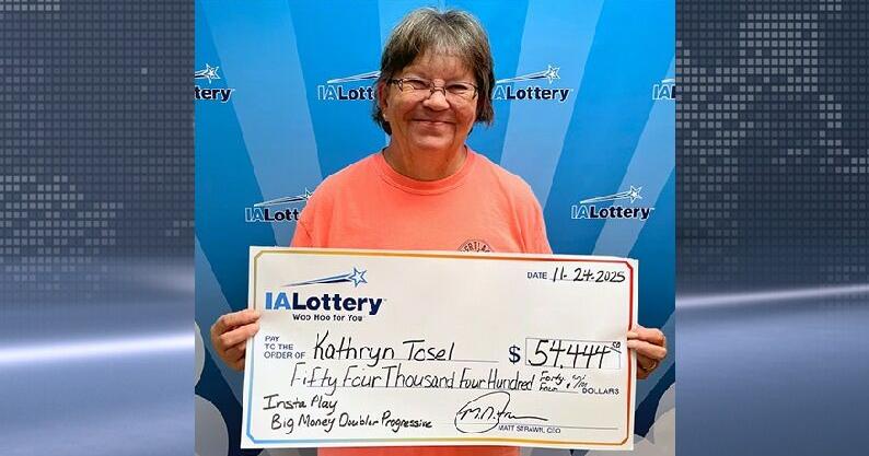 Mason City woman wins $54K in Iowa Lottery's InstaPlay game | News ...