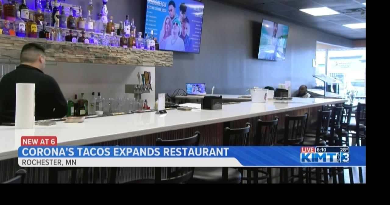 Corona's Tacos expands restaurant | Video | kimt.com