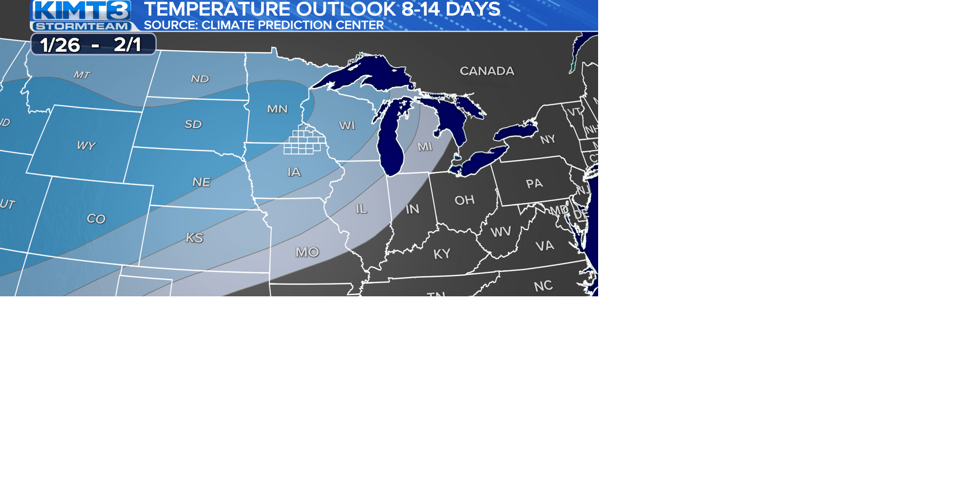 Colder than normal temperatures looming for the end of January | News ...
