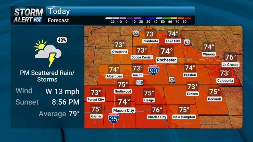 Storm Alert Wx 3: Increasing clouds/winds Friday, evening severe threat ...