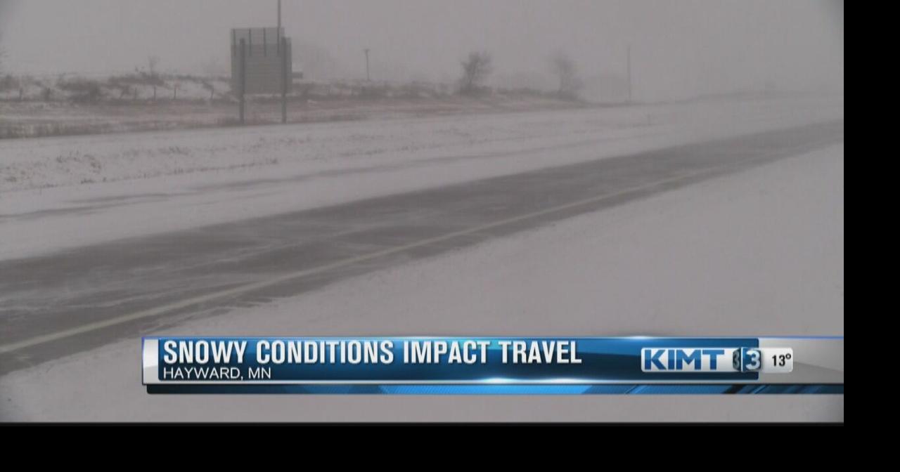Snow Hits Freeborn County Creating Different Road Conditions For