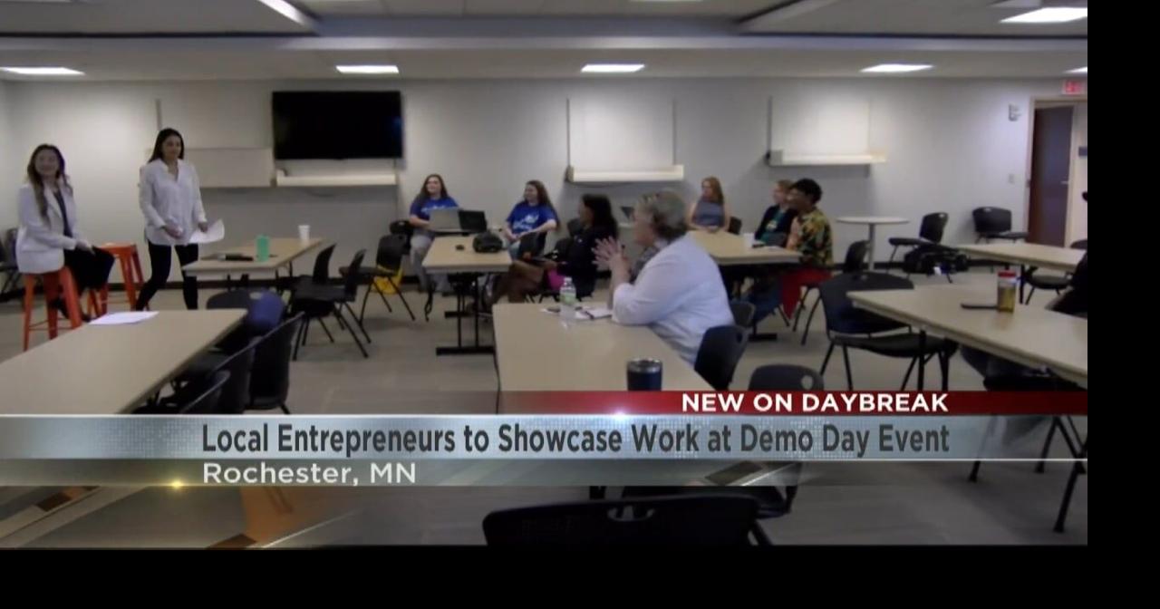 Local entrepreneurs showcase their work at demo day event | Video ...