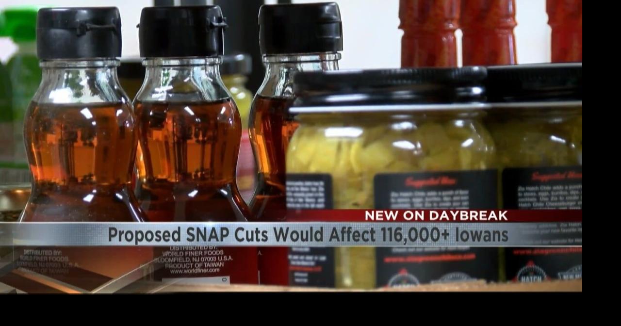 Proposed SNAP cuts would affect 116,000+ Iowans | Video | kimt.com