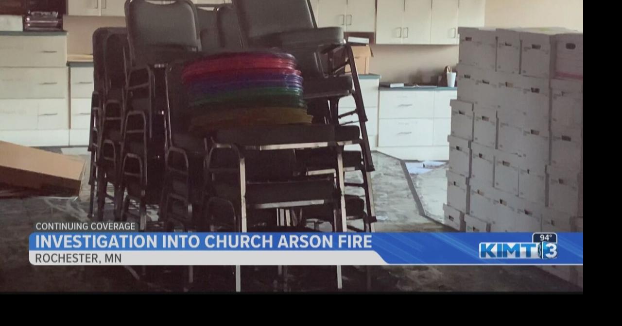 RPD investigating church arson fire | News | kimt.com